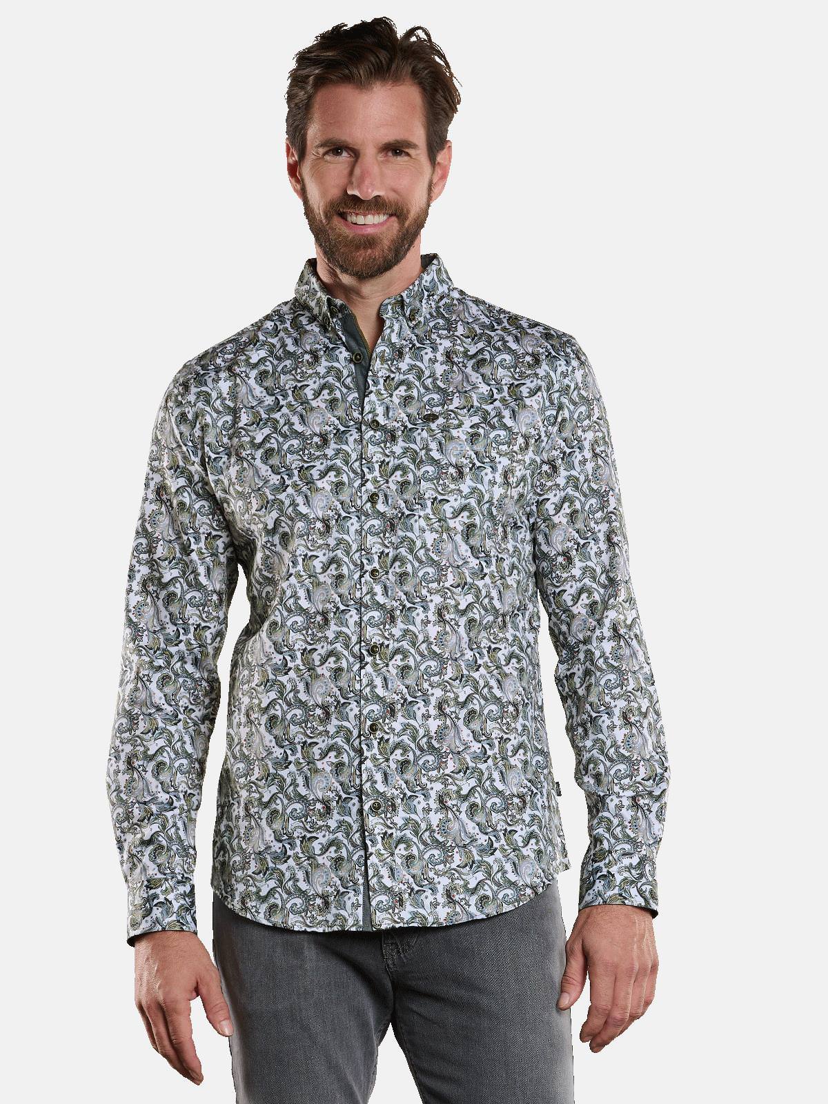 Herren engbers Hemd langarm in Khaki kaufen 34158 | engbers