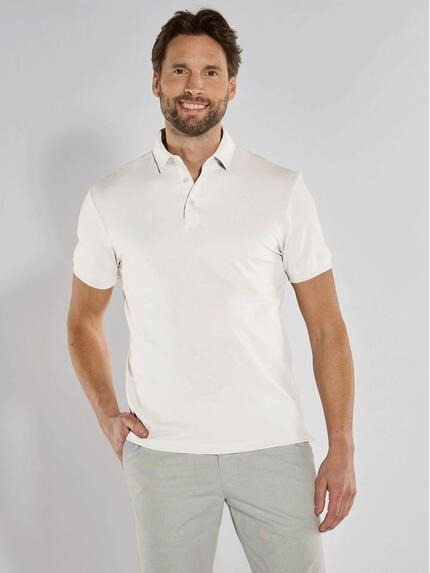 Herren ENGBERS GERMANY Polo-Shirt aus Pima Baumwolle in Hellgrau kaufen ...