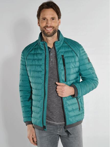 Herren engbers Steppjacke regular in Tuerkis kaufen 36179 | engbers.com