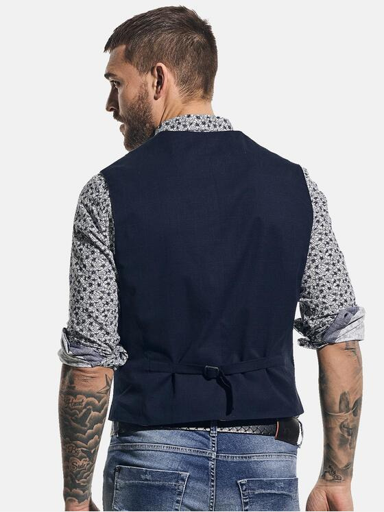 Herren emilio adani Sakko-Weste mit dezentem Karo-Muster in Blau kaufen ...