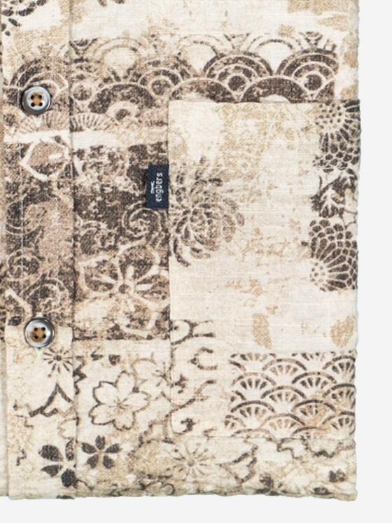 Herren engbers Kurzarm-Hemd regular in Braun kaufen 36884 | engbers.com