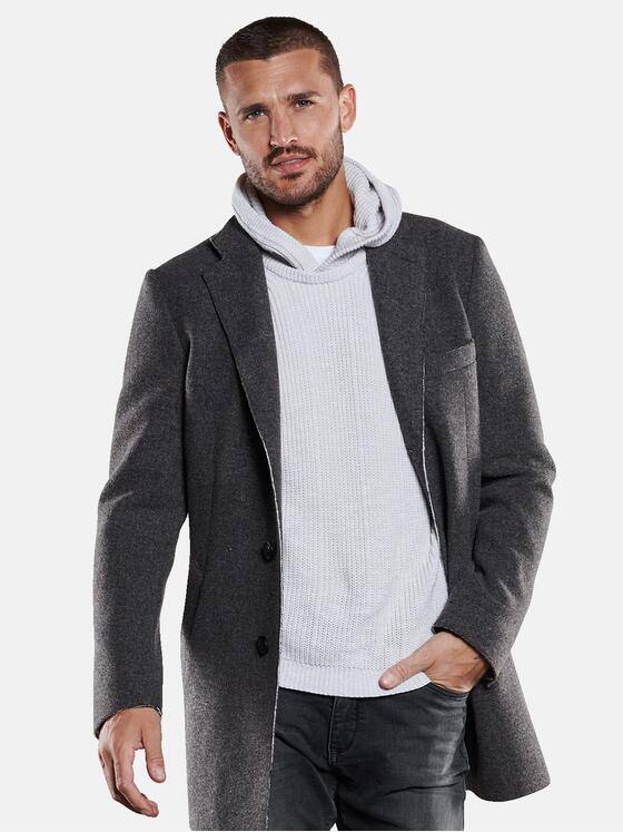 Herren emilio adani Mantel slim fit in Grau kaufen 33574 | engbers.com