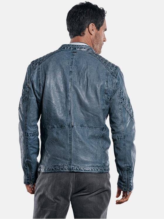 Herren engbers Lederjacke in Blau kaufen 29602 | engbers.com