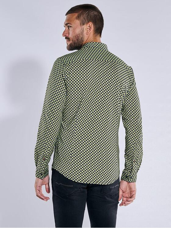 Herren emilio adani Langarm-Hemd slim fit in Hellgruen kaufen 37631 ...