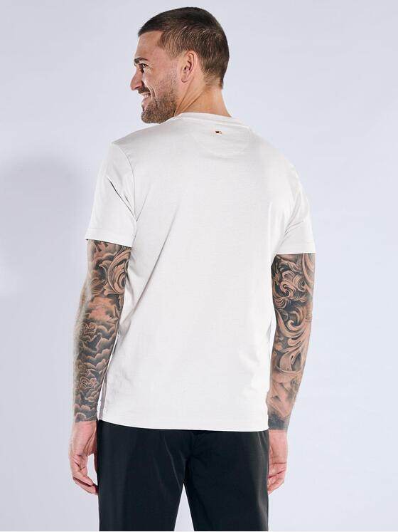 Herren emilio adani Rundhals T-Shirt in Hellgrau kaufen 40075 | engbers.com