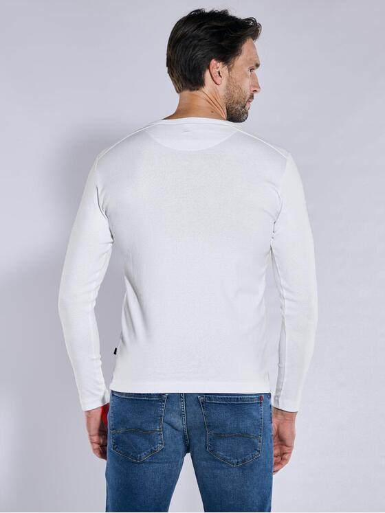 Herren engbers Langarm-Shirt "My Favorite" organic in Reinweiss kaufen ...