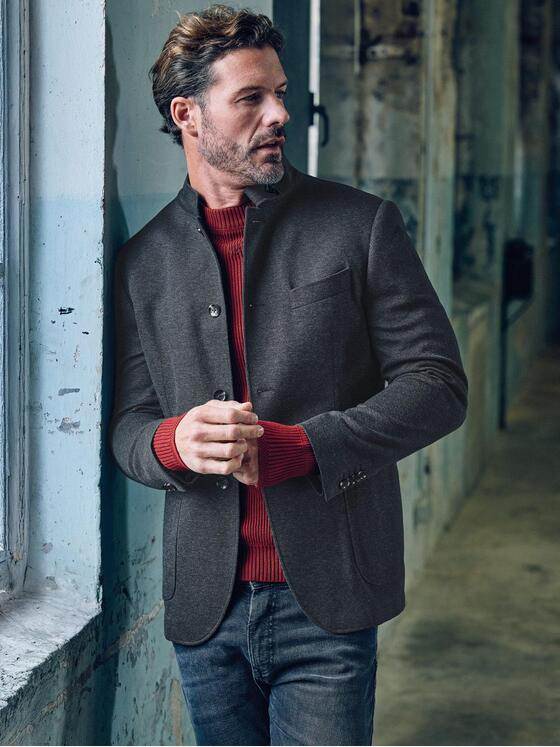 Herren emilio adani Freizeit-Sakko slim fit in Anthrazit kaufen 39897 ...
