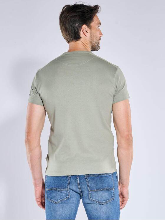 Herren engbers Basic-Shirt "My Favorite" organic in Grün kaufen 39614 | engbers.com